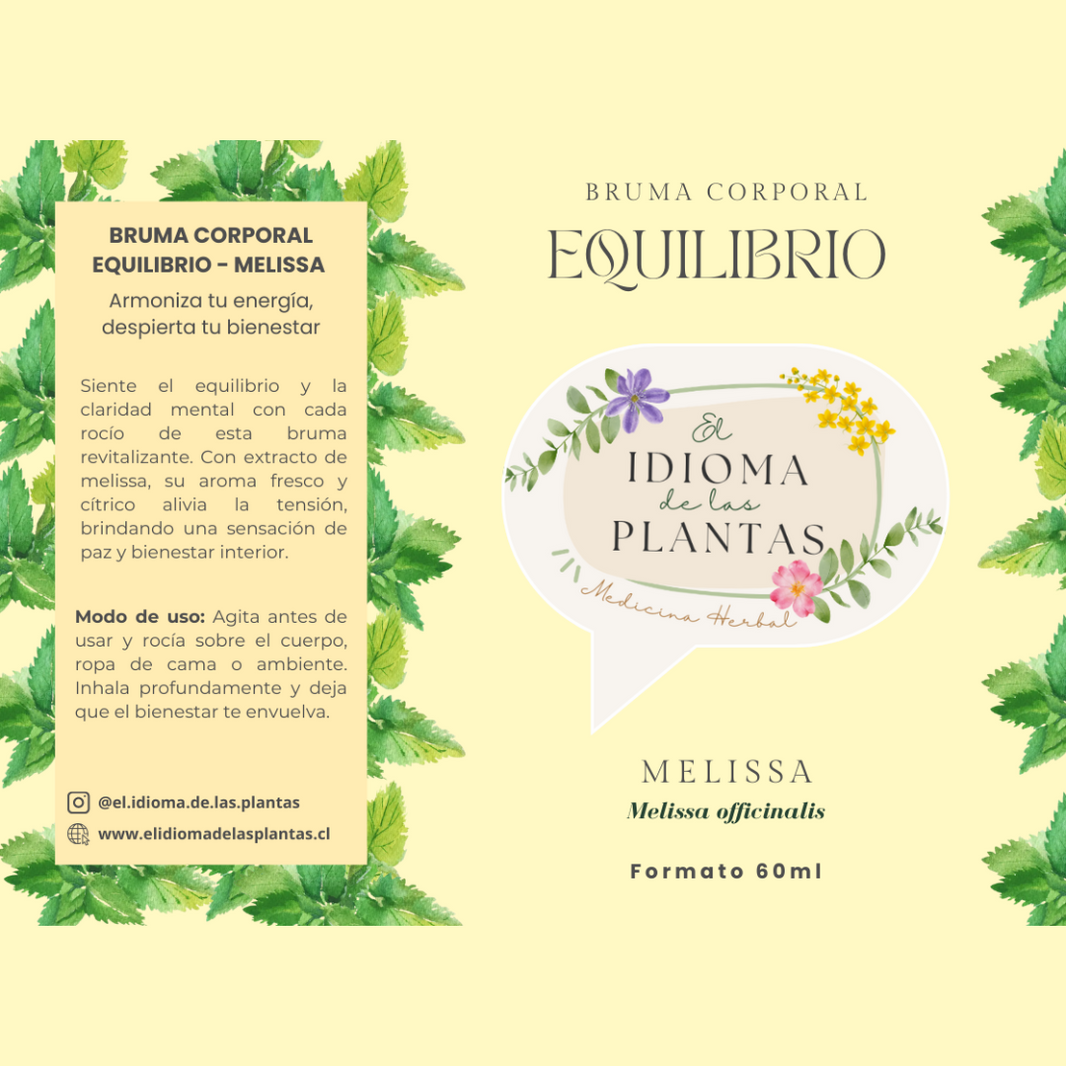 Brumas corporales – El idioma de las plantas