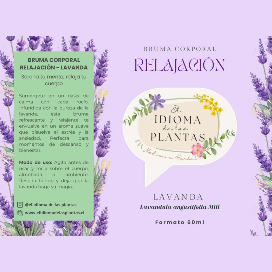 Brumas corporales – El idioma de las plantas